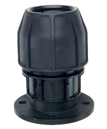 Flange Adaptors - PE x Flange - Plastic Face with Metal Backing Ring ...