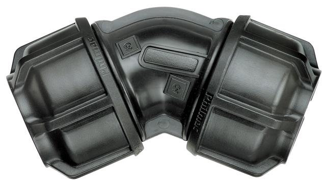 Metric 45° Elbows - PE x PE - Vinidex Pty Ltd