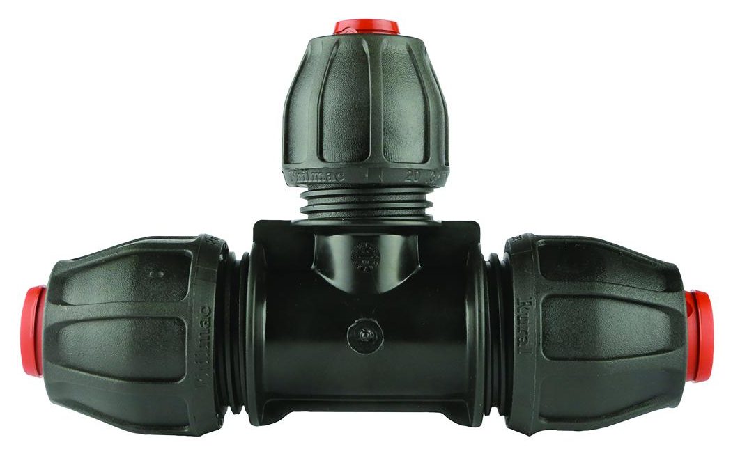 Compression Reducing Tee Rural PE x PE x PE - Vinidex Pty Ltd