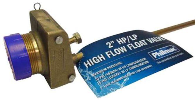 200 Series Brass High Flow Rate Float Valve - Vinidex Pty Ltd