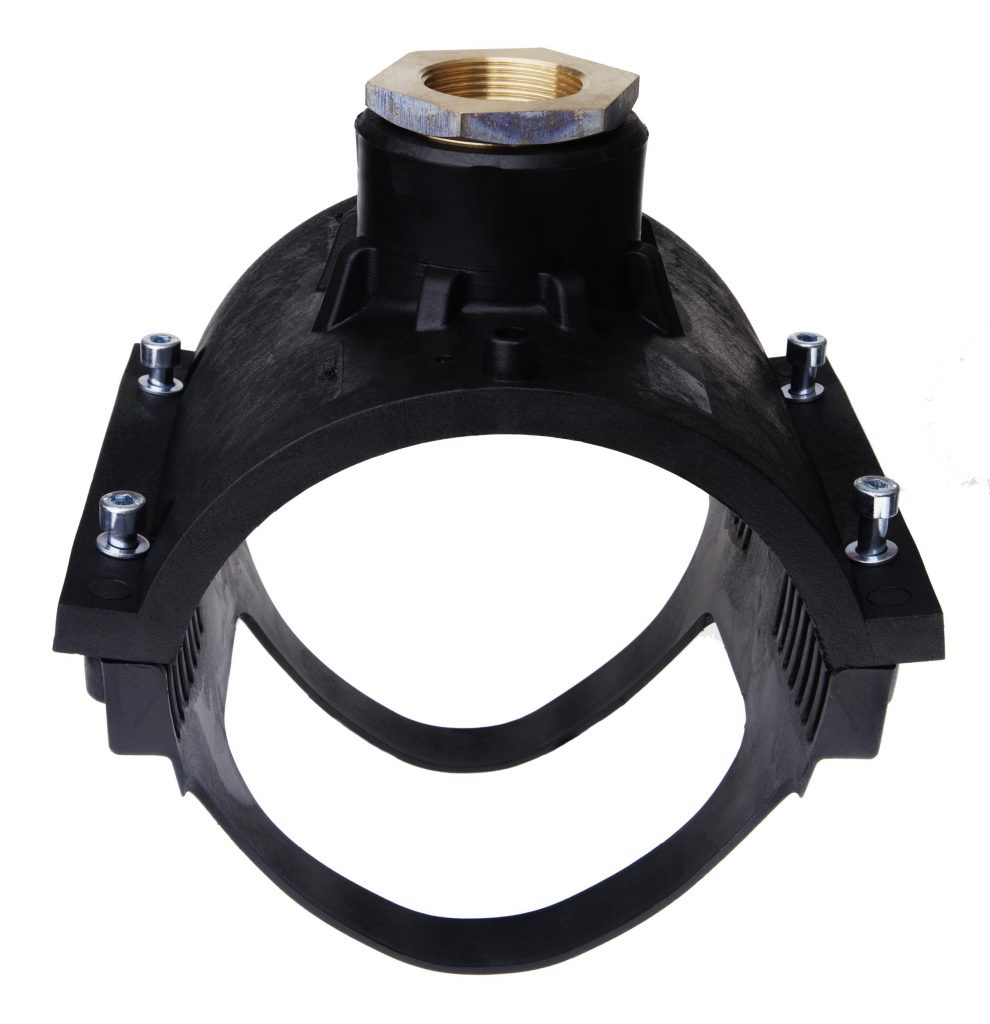 Transition Saddle with Underclamp Gunmetal Female Thread - Vinidex Pty Ltd