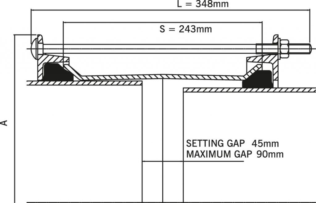 MaxiFit Large Diameter Couplings DN350 – DN700 - Vinidex Pty Ltd