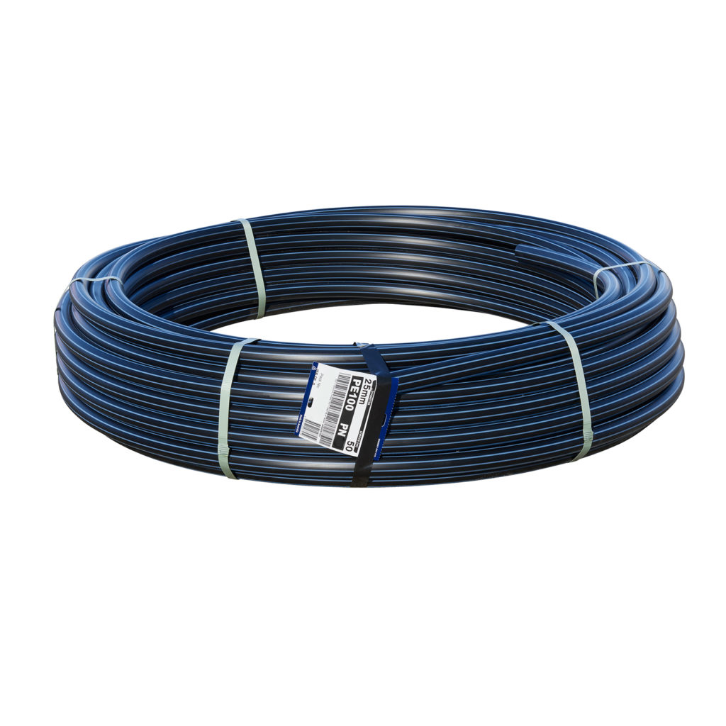 PE Pressure Pipe PE100 Blue Stripe SDR11 PN16 - Vinidex Pty Ltd