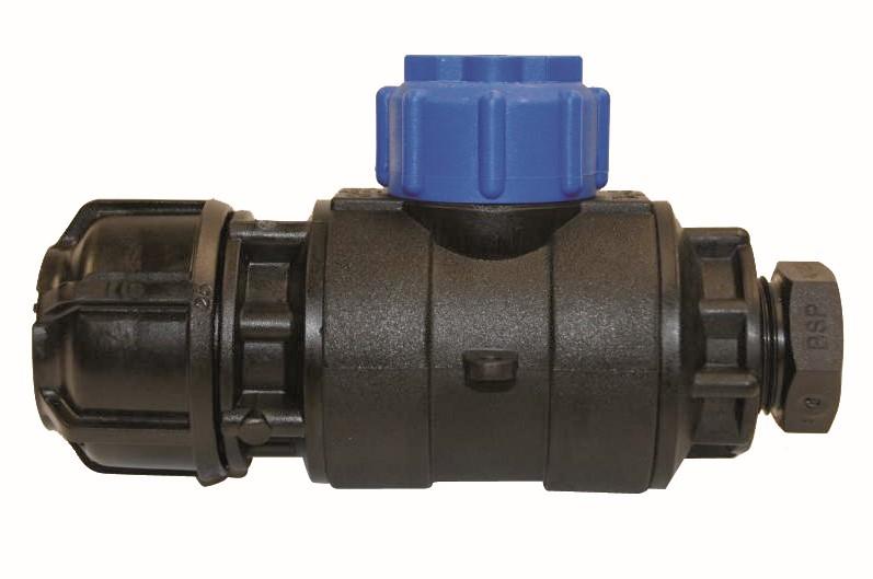 Curb Stop (PE x FI BSP with Tape and Plug) - Tested - Vinidex Pty Ltd