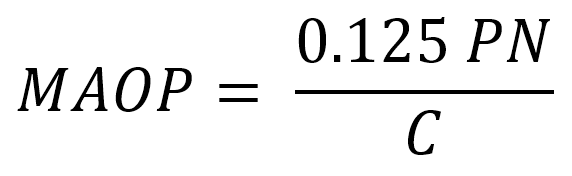 Maximum Allowable Operating Pressure (MAOP) for PE Pipes - Vinidex Pty Ltd