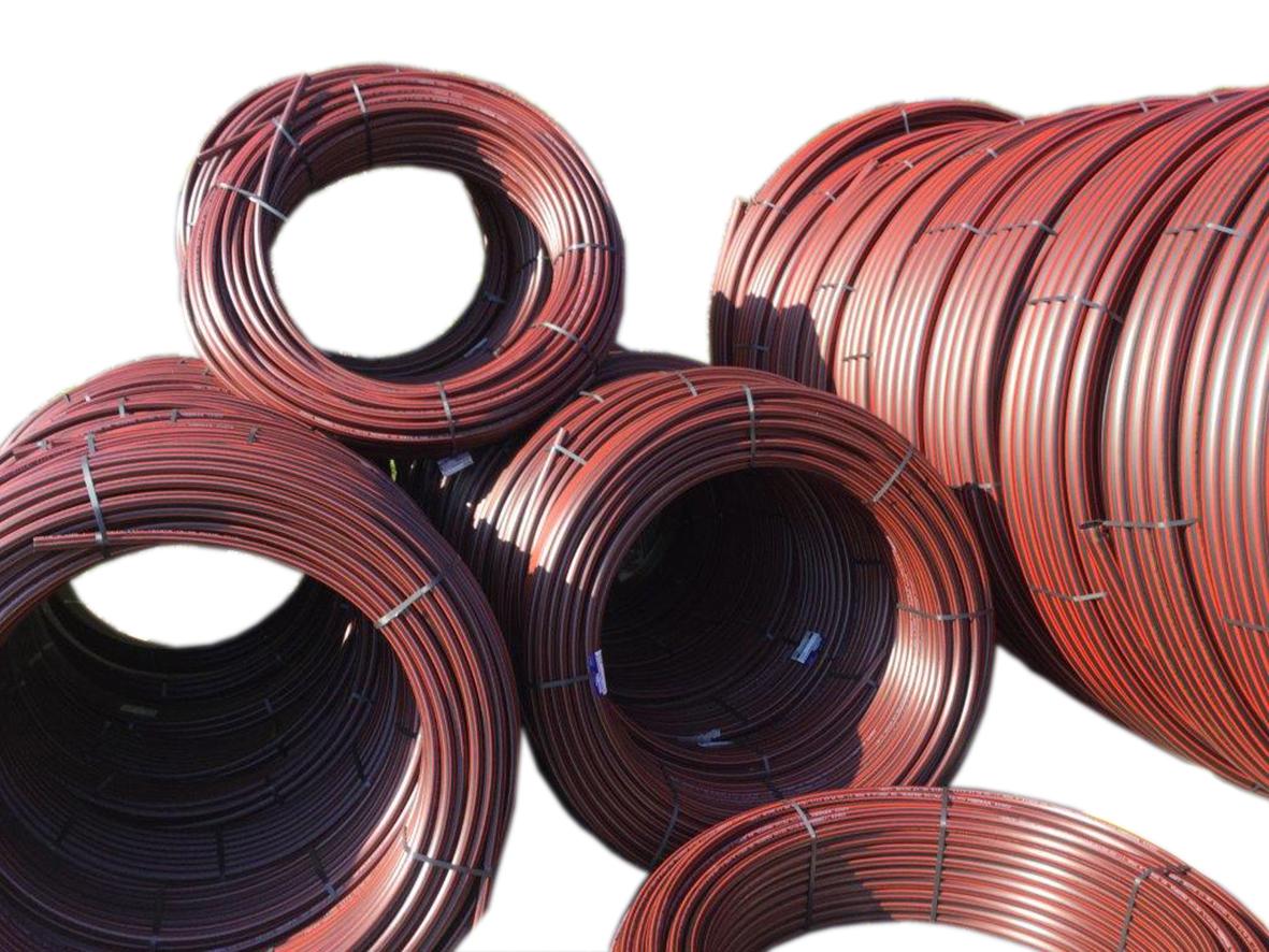 AquaPol® PE100 Red Stripe PE Pipe - WA Only - Vinidex Pty Ltd