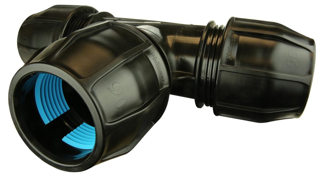 EasyLOK Metric Reducing Tees PE x PE x PE - Vinidex Pty Ltd